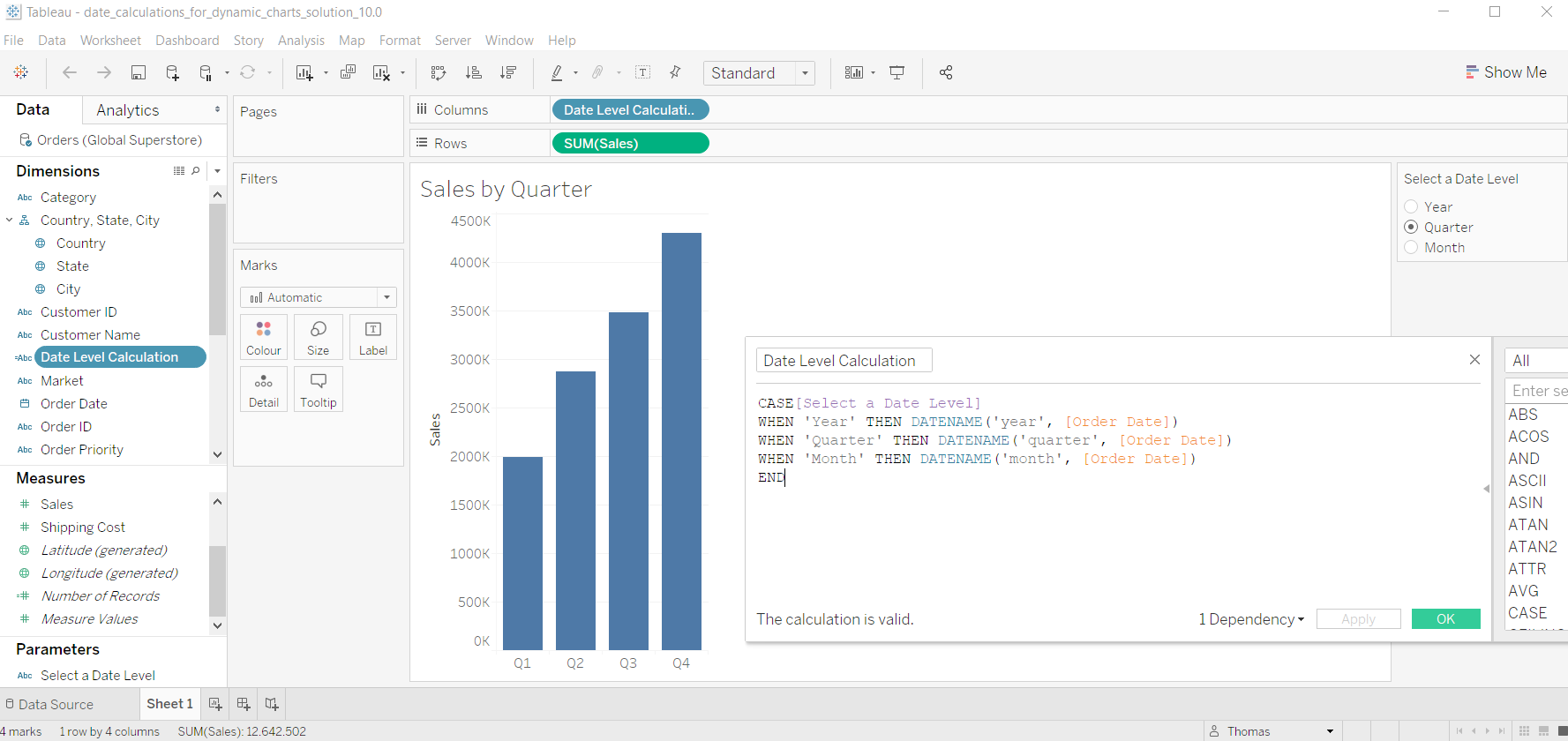 Review Basic Calculations + Tableau Whitepapers | Data-Driven-Decision-Making
